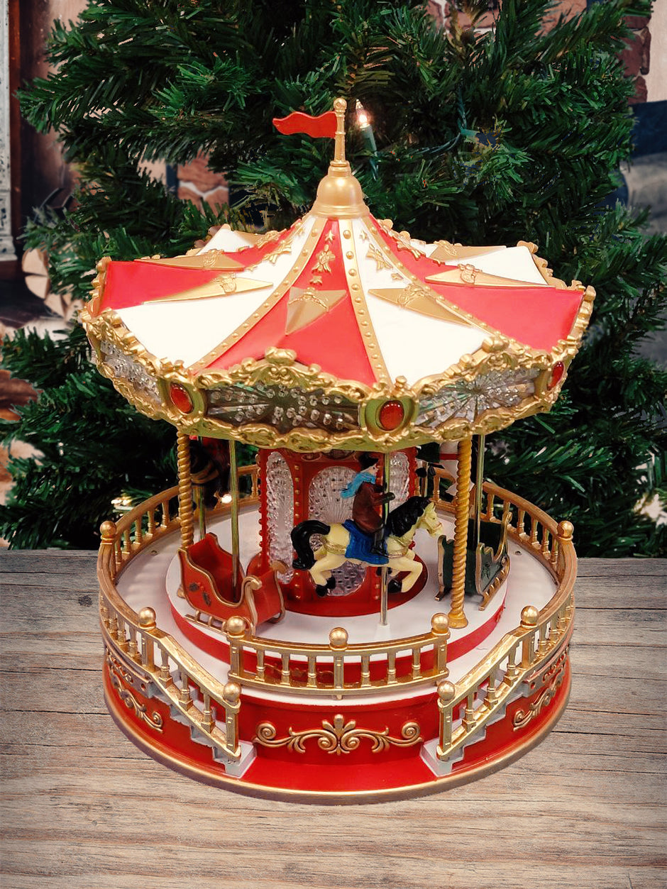 Christmas Carousels – Add Holiday Decor to Your Home – Wizardi