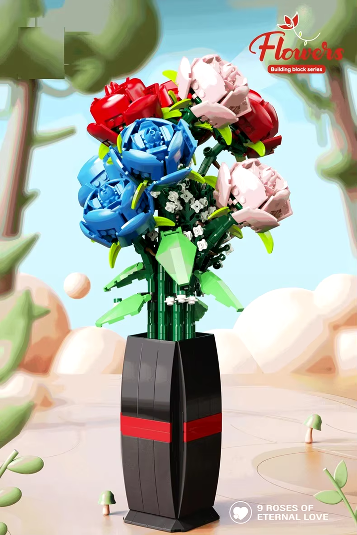 Floral Building Kits – Make DIY Flower Craft Projects – Wizardi