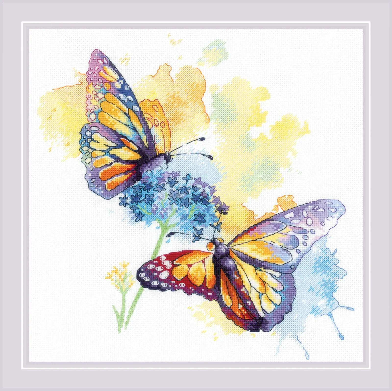 Colorful Flight R1941 Counted Cross Stitch Kit – Wizardi