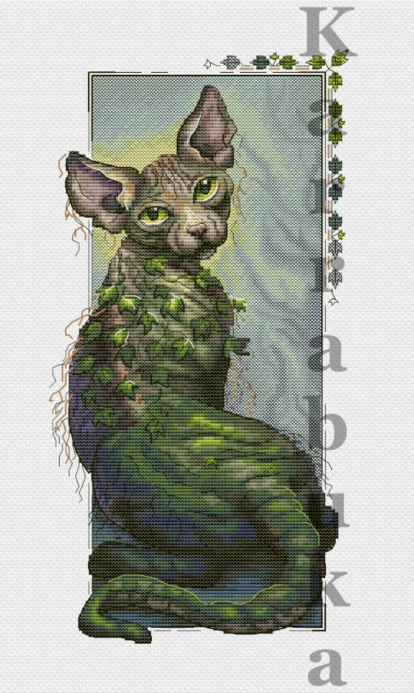 Dryad - PDF Cross Stitch Pattern – Wizardi