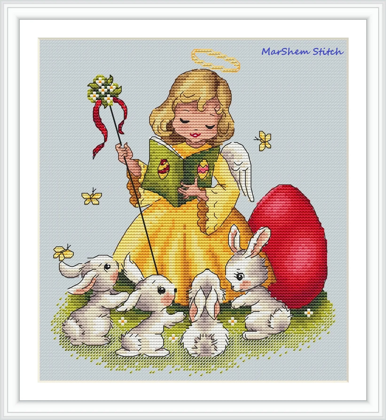 Easter Company - PDF Cross Stitch Pattern – Wizardi