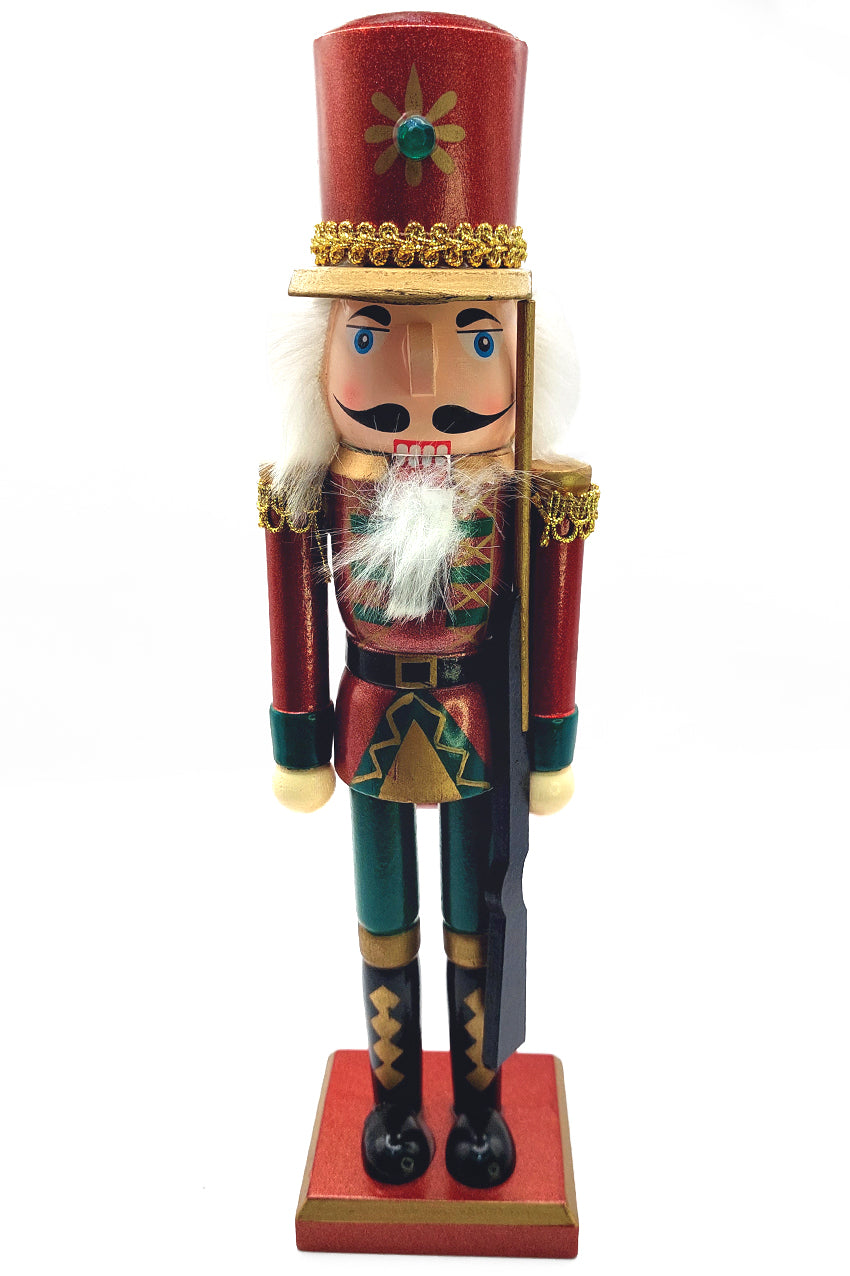 Christmas Nutcracker the Musketeer. Wizardi Classic Wooden Festive Dec