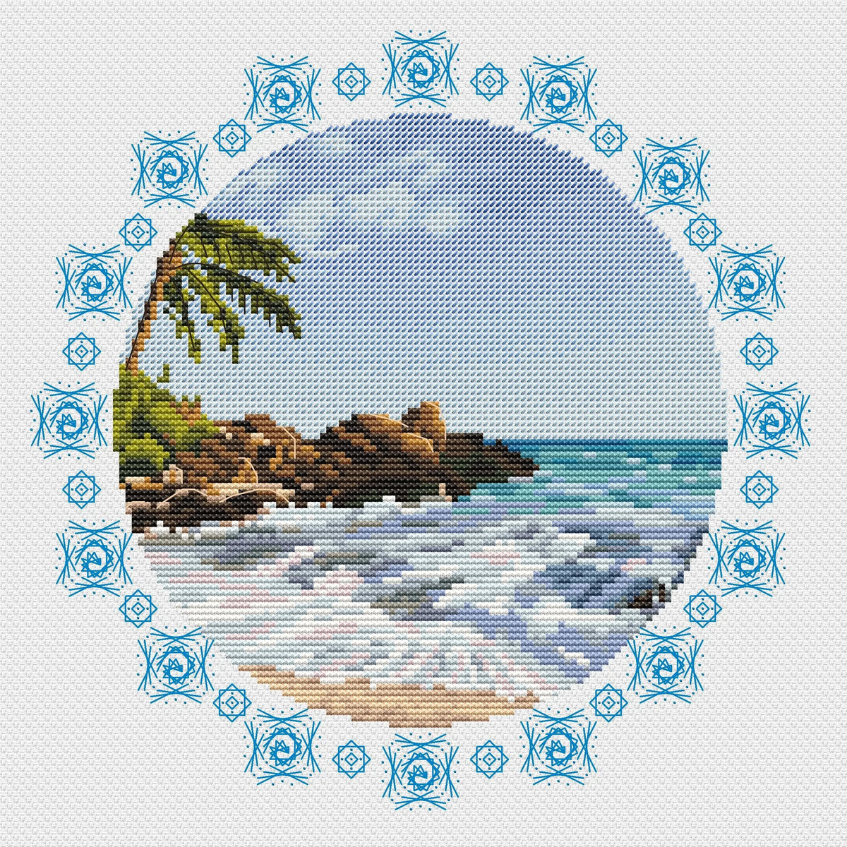 Southern inspiration - PDF Cross Stitch Pattern — Wizardi