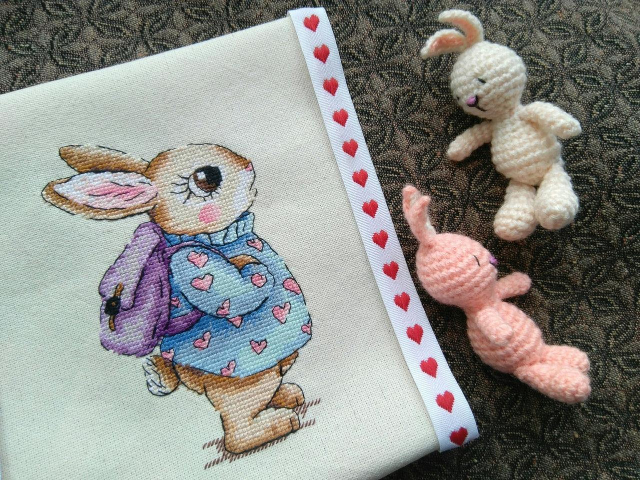 Bunny "Mi" - PDF Cross Stitch Pattern — Wizardi