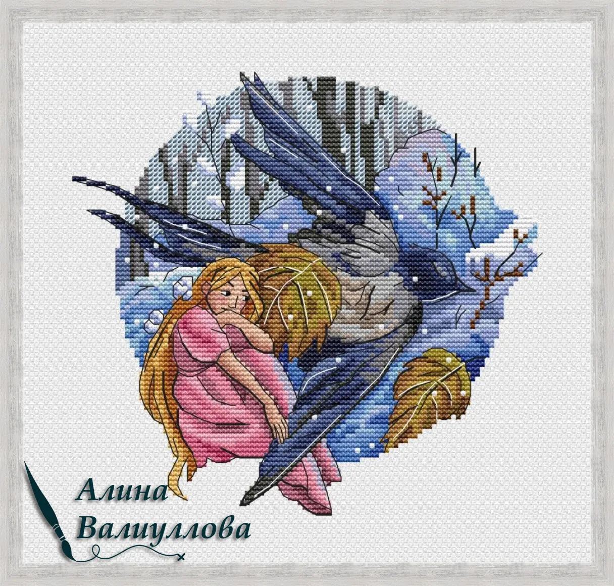Thumbelina - PDF Cross Stitch Pattern – Wizardi