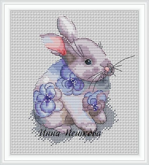 Hare - PDF Cross Stitch Pattern – Wizardi