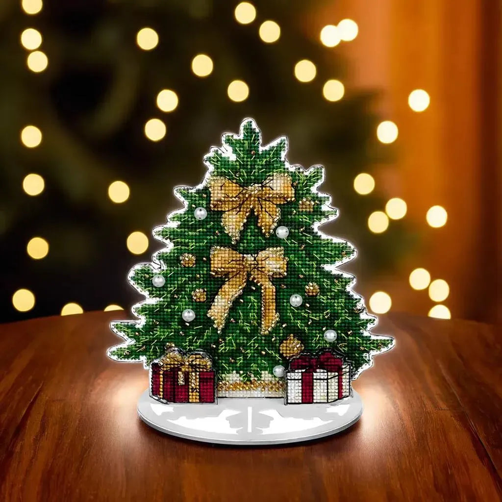 Cross-stitch kit on a plastic base FLX-020 – Wizardi