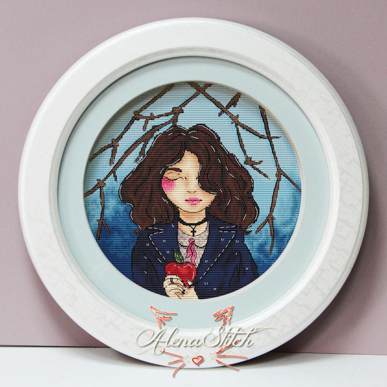 Snow White - PDF Cross Stitch Pattern – Wizardi