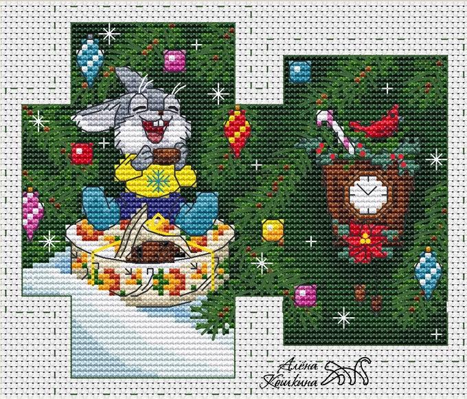 Zarubin Rabbit - PDF Cross Stitch Pattern – Wizardi