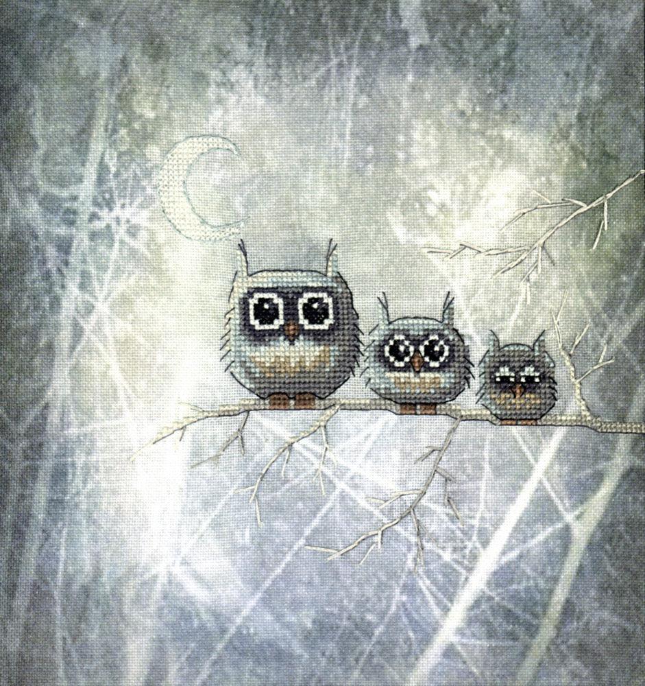 Cross-stitch kit M-229 "Night watch" — Wizardi