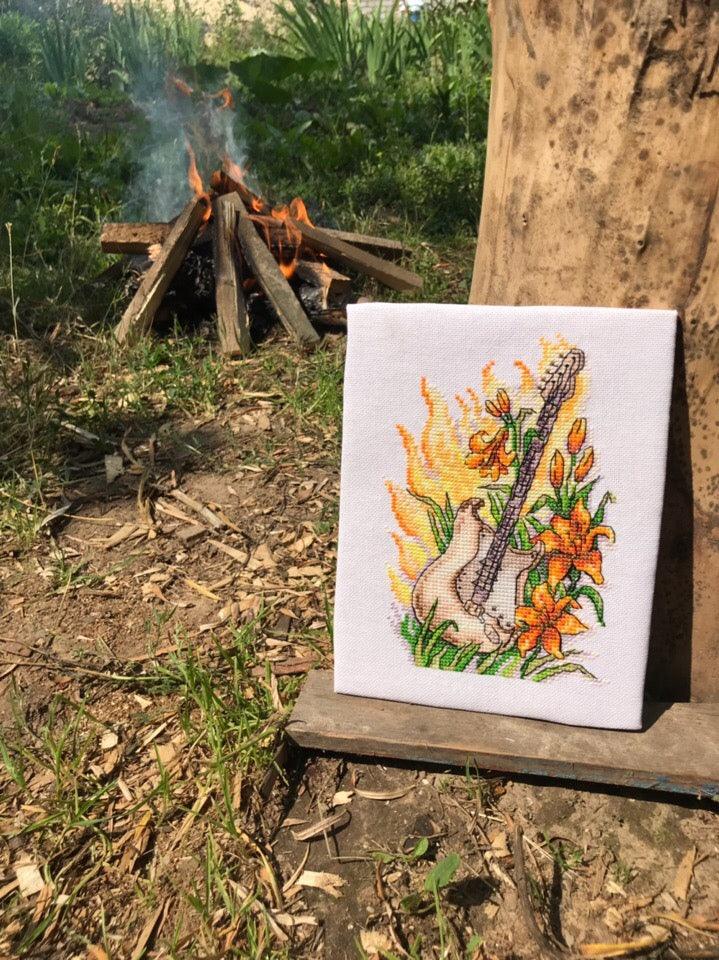 Fire Force - PDF Cross Stitch Pattern – Wizardi