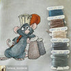 Little Chef. Mouse - PDF Free Cross Stitch Pattern – Wizardi