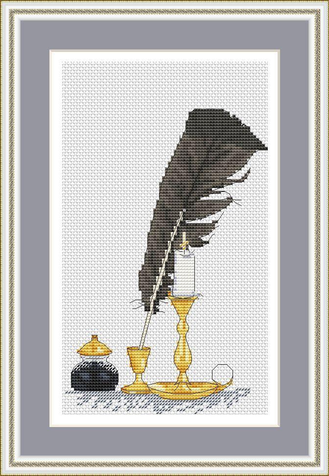 Poetry - PDF Free Cross Stitch Pattern – Wizardi