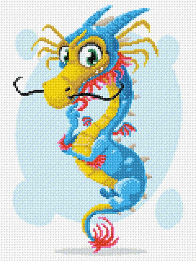 Wise Dragon CS2535 11.8 x 15.8 inches Crafting Spark Diamond Painting ...