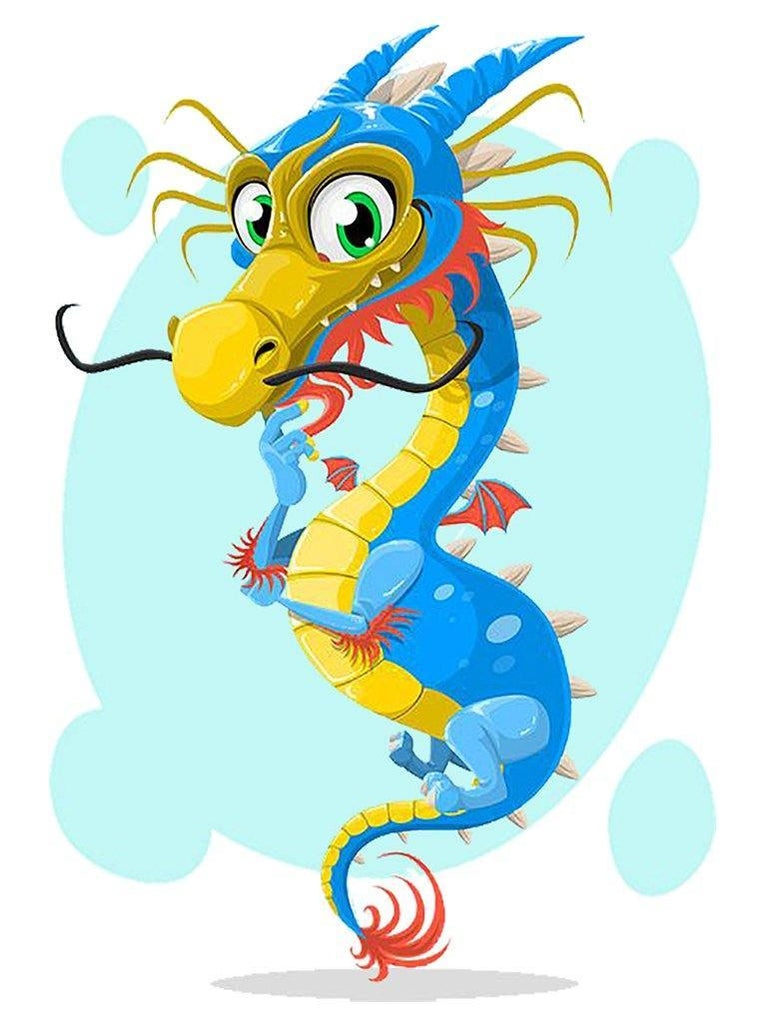 Wise Dragon CS2535 11.8 x 15.8 inches Crafting Spark Diamond Painting ...